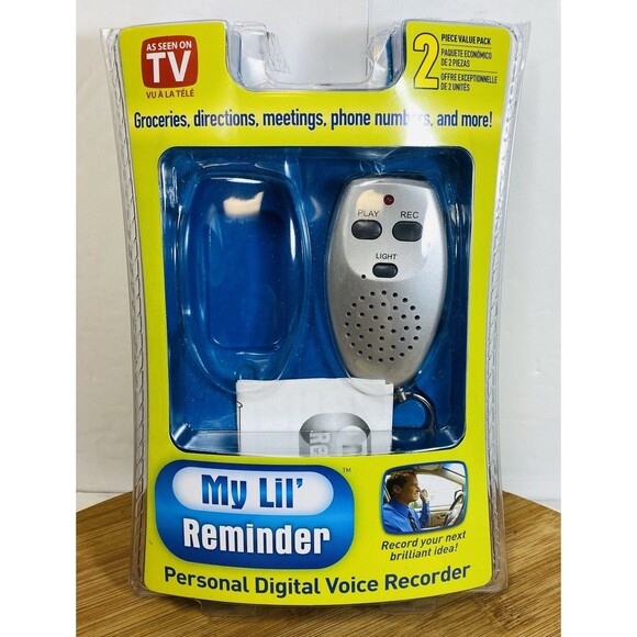 My Lil | Other | My Lil Reminder Personal Digital Voice Recorder Pcs ...